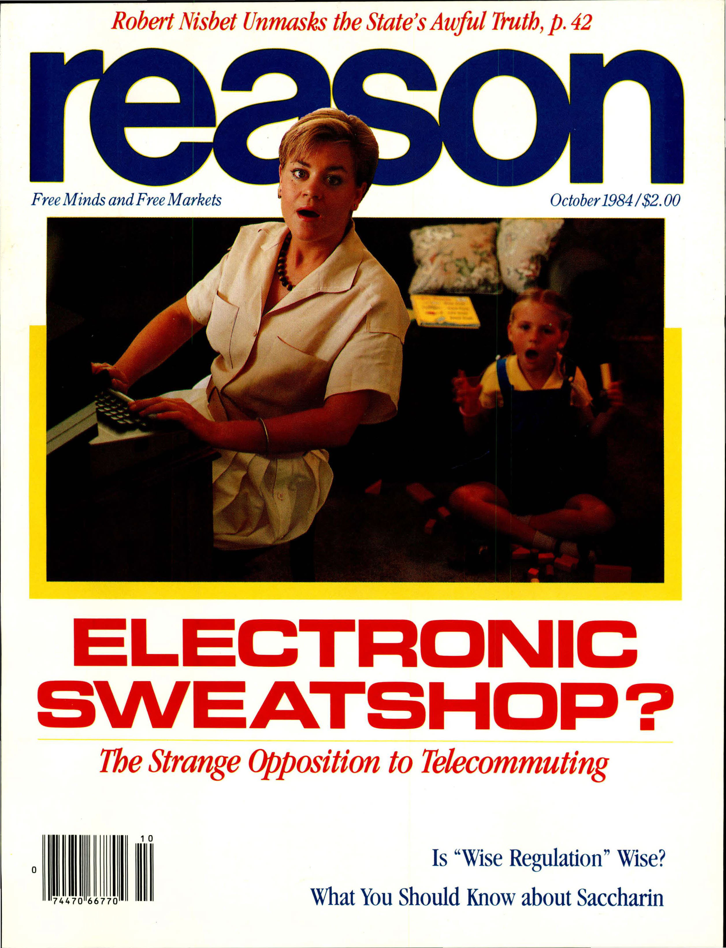 October 1984 Archives Reason